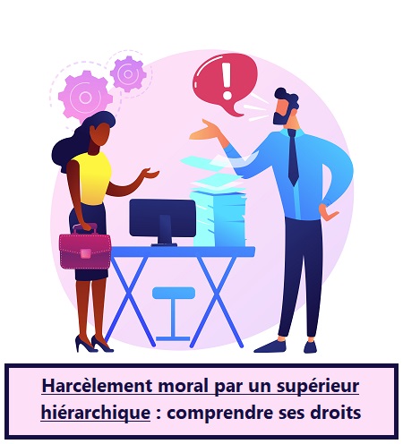 Harcèlement moral supérieur hiérarchique : Vos droits en 2025