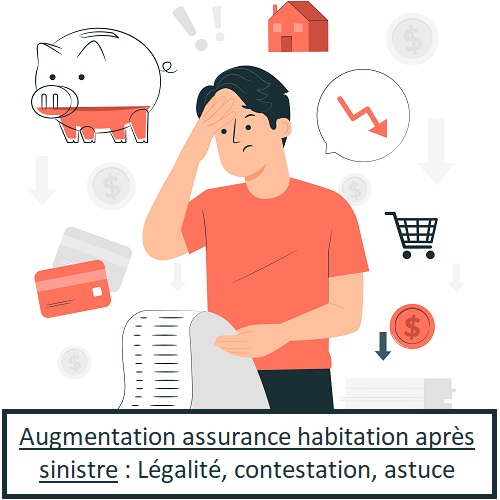 Augmentation assurance habitation après sinistre : que faire